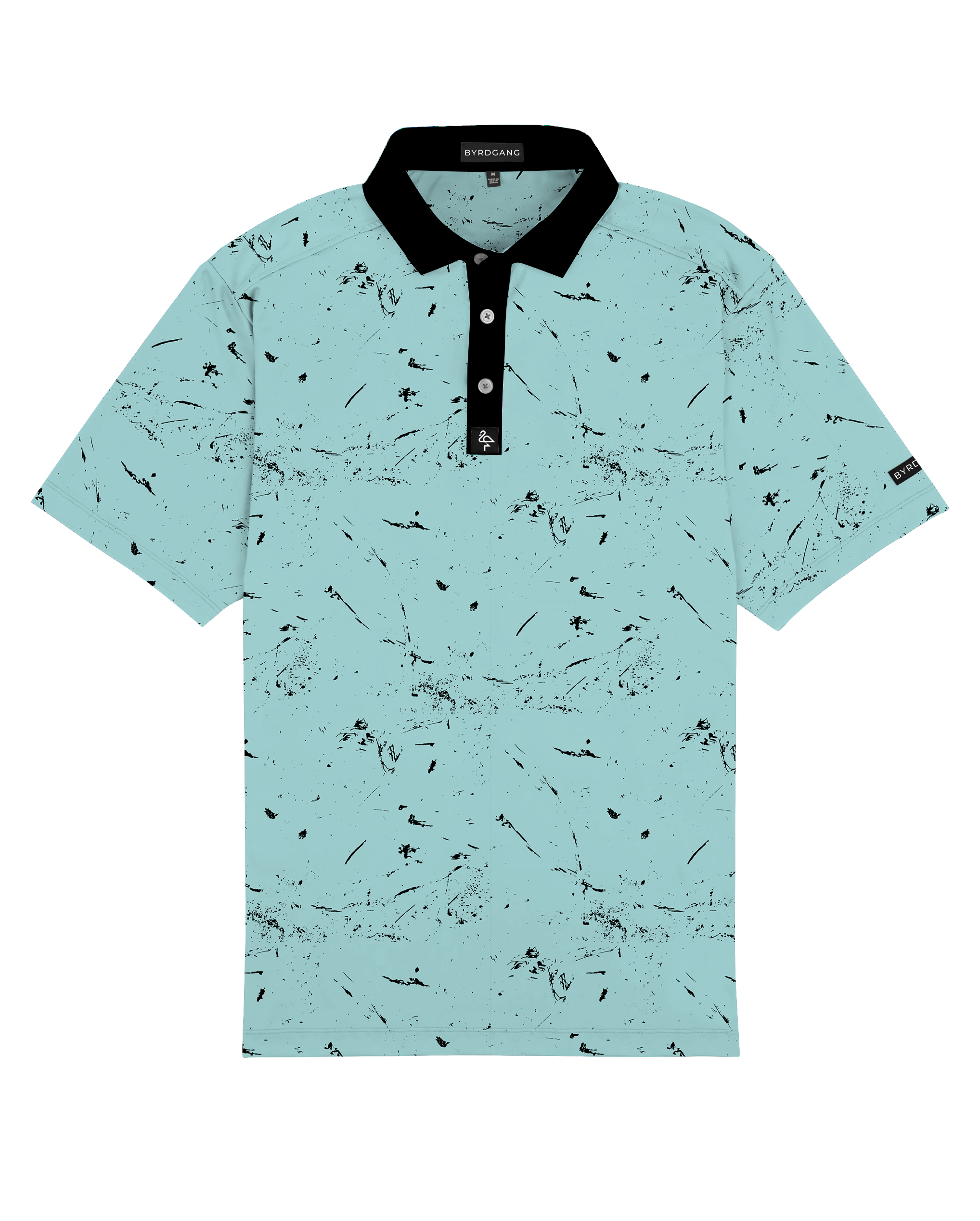 Drip - Blue - Men's Polo – Byrd Gang