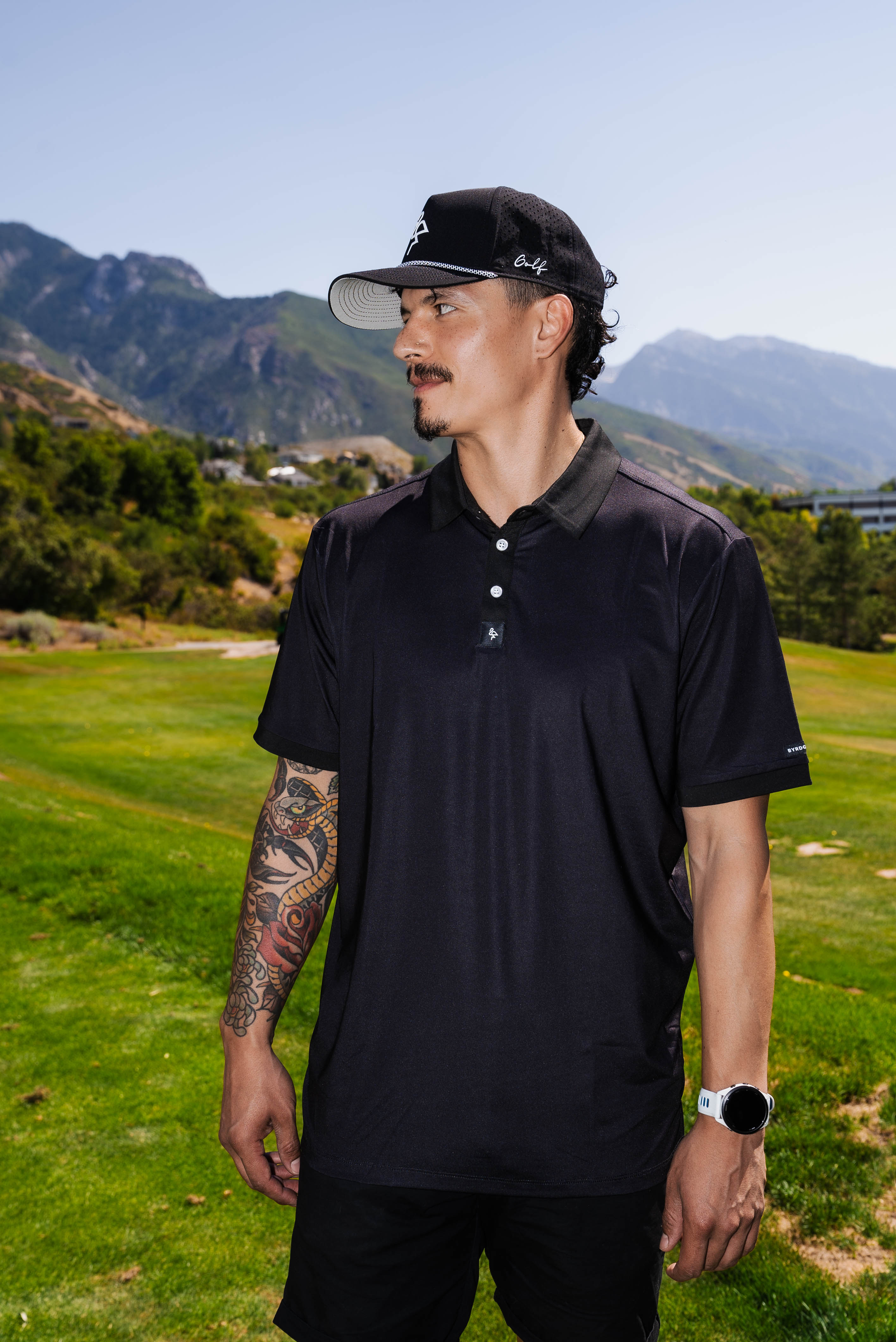 Black - Men's Polo – Byrd Gang