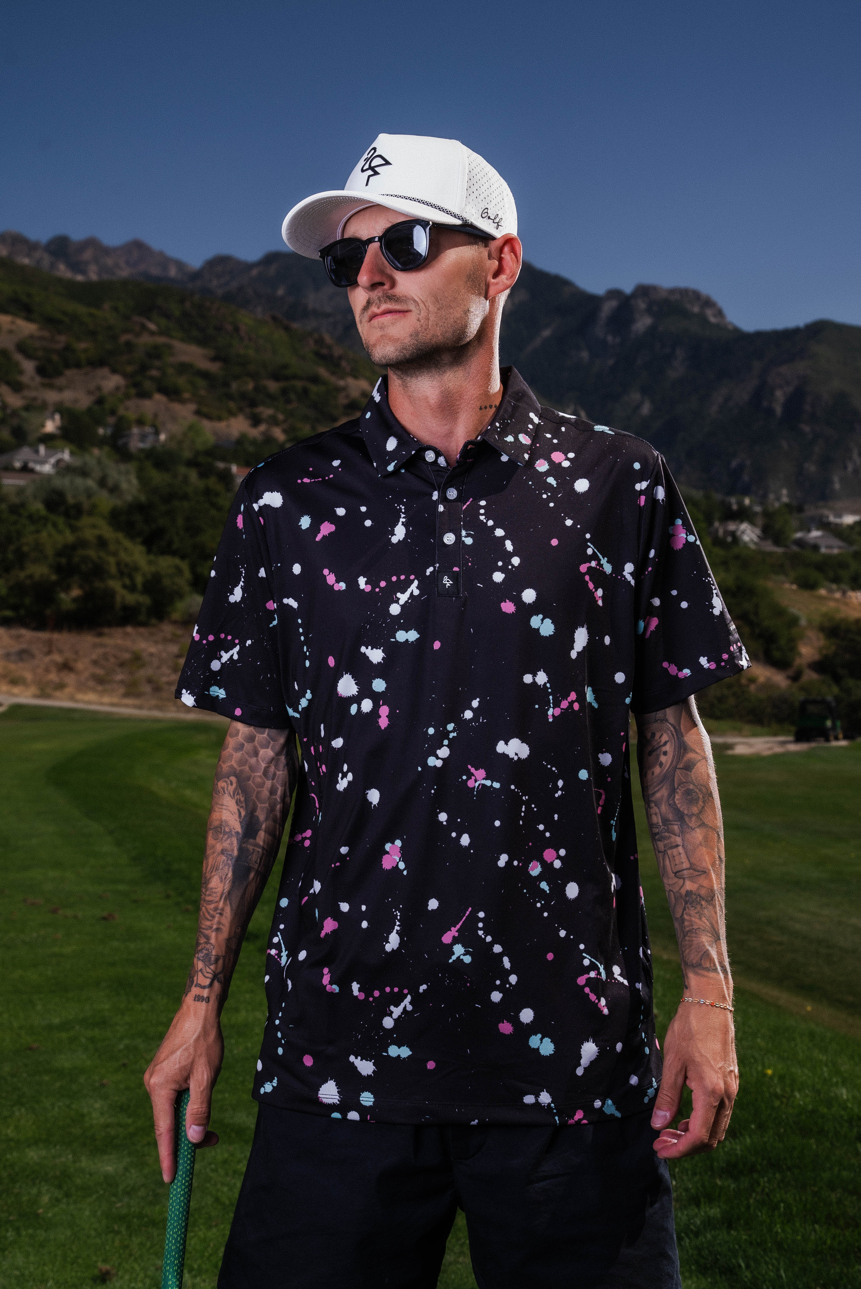 Night Drip - Men's Polo – Byrd Gang