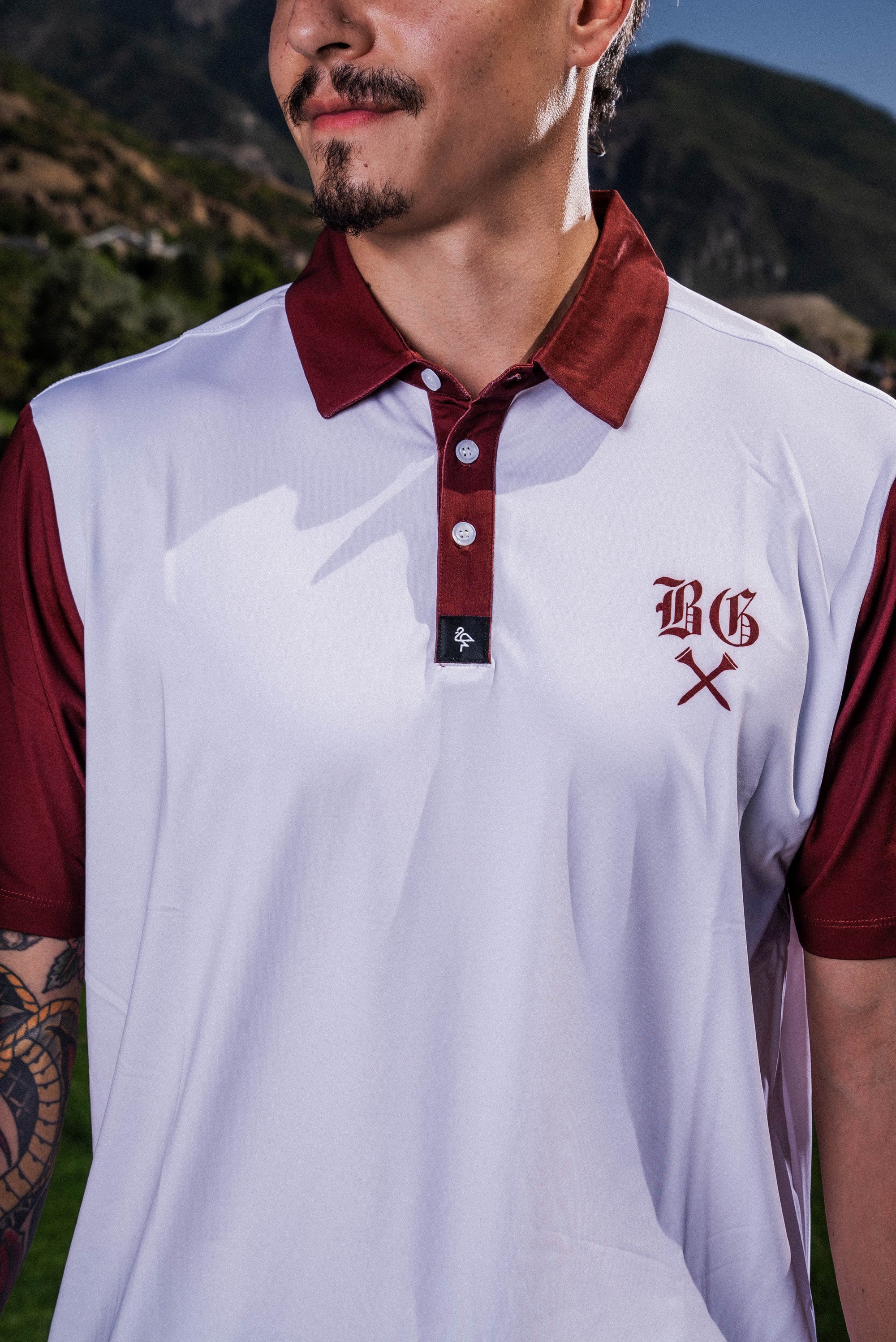 BG - White/Red – Byrd Gang