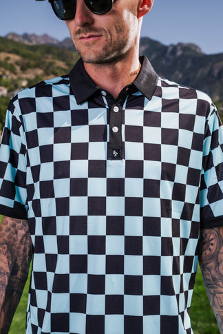 Checkered - Teal/Black – Byrd Gang
