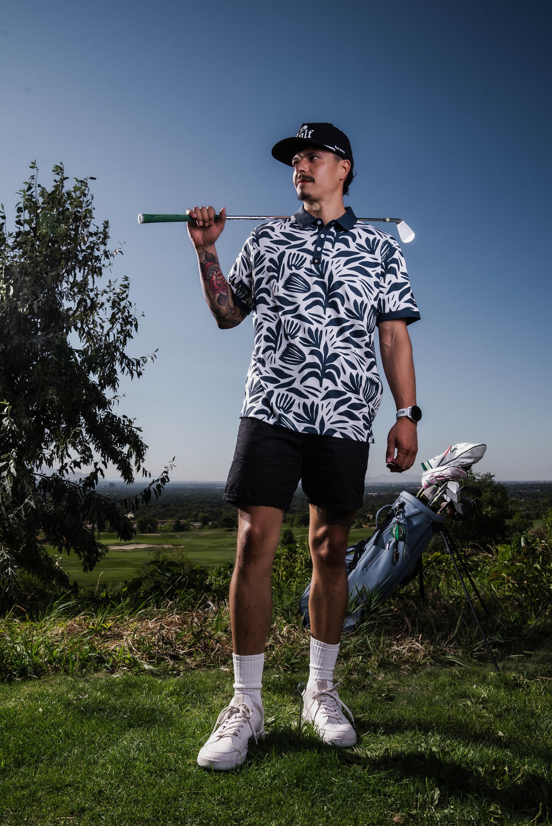 Abstract - Men's Polo – Byrd Gang