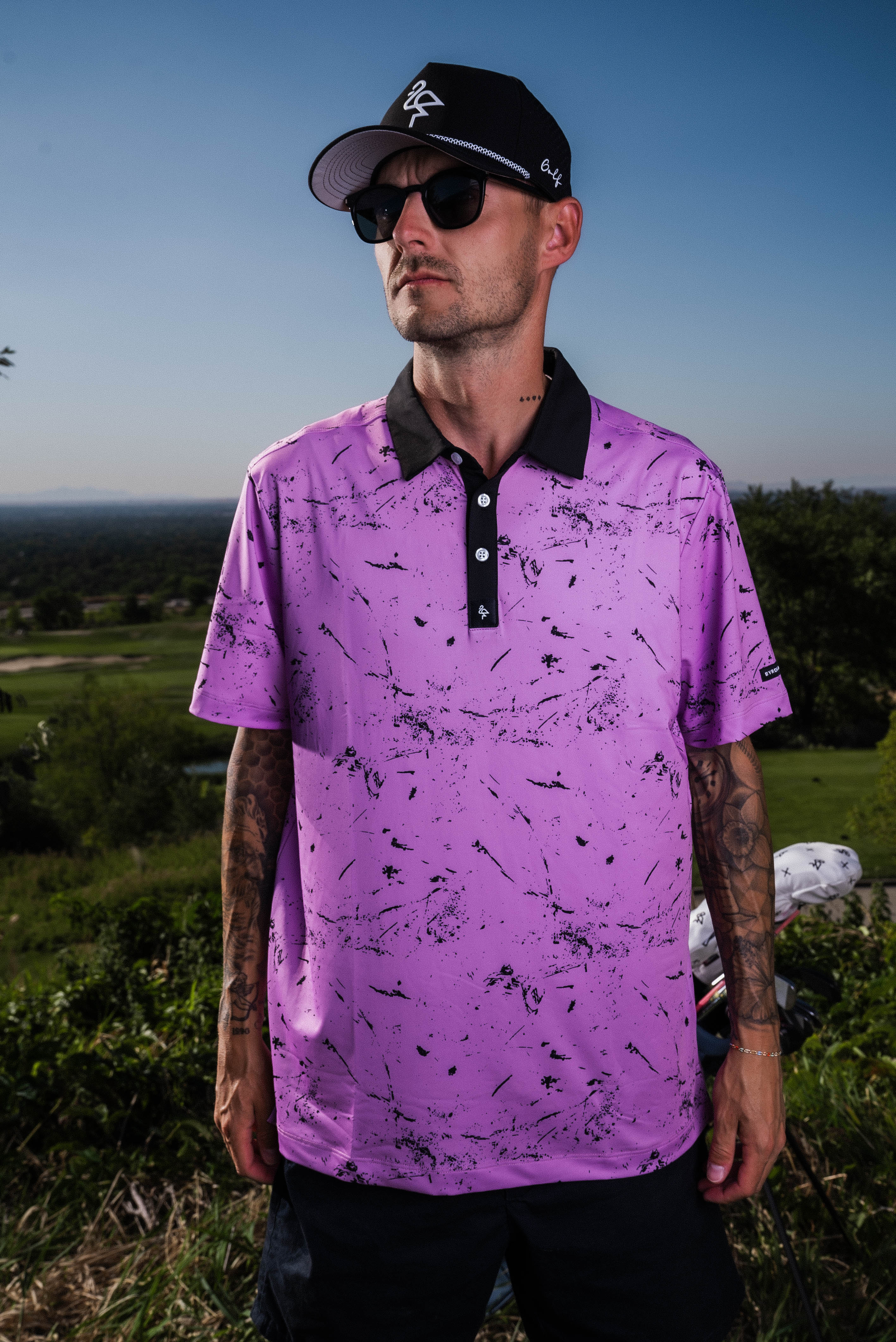 Drip - Pink - Men's Polo – Byrd Gang