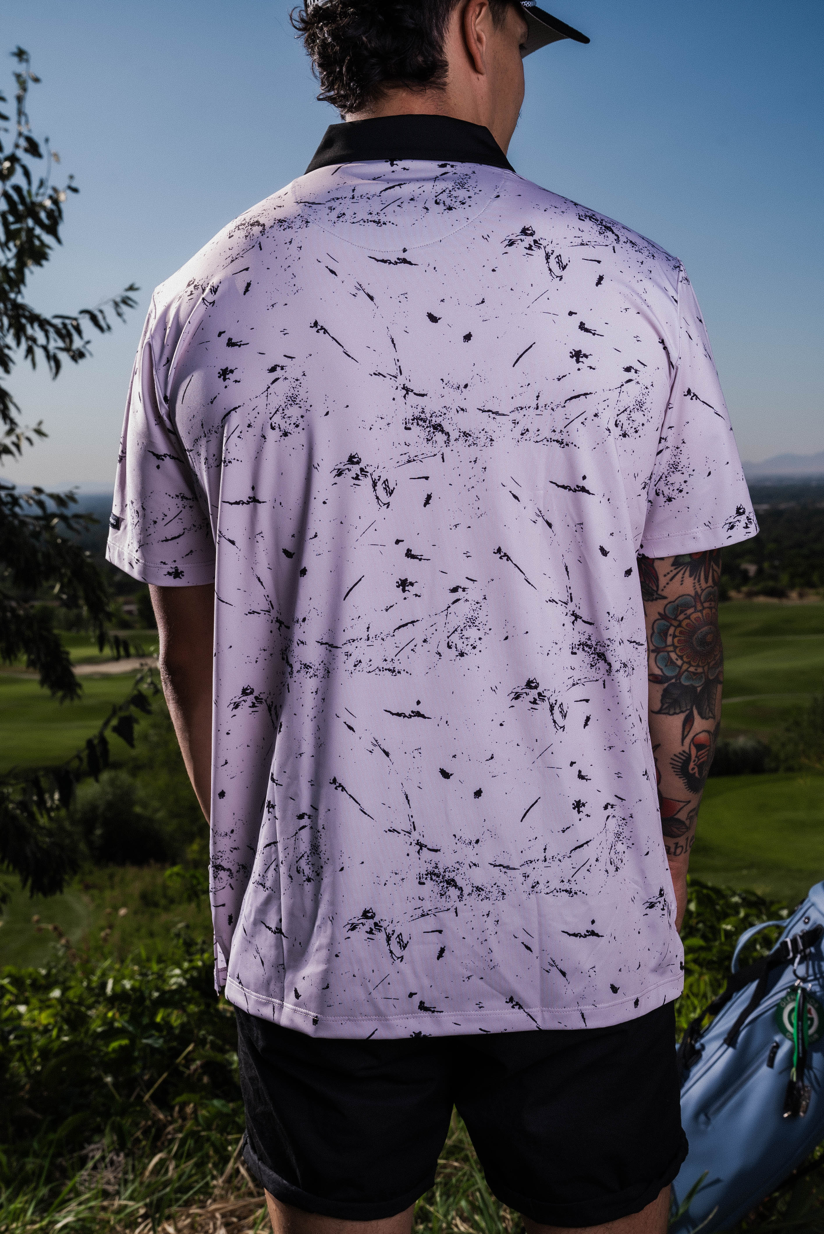 Byrd Gang Golf Polo | Drip - Cream