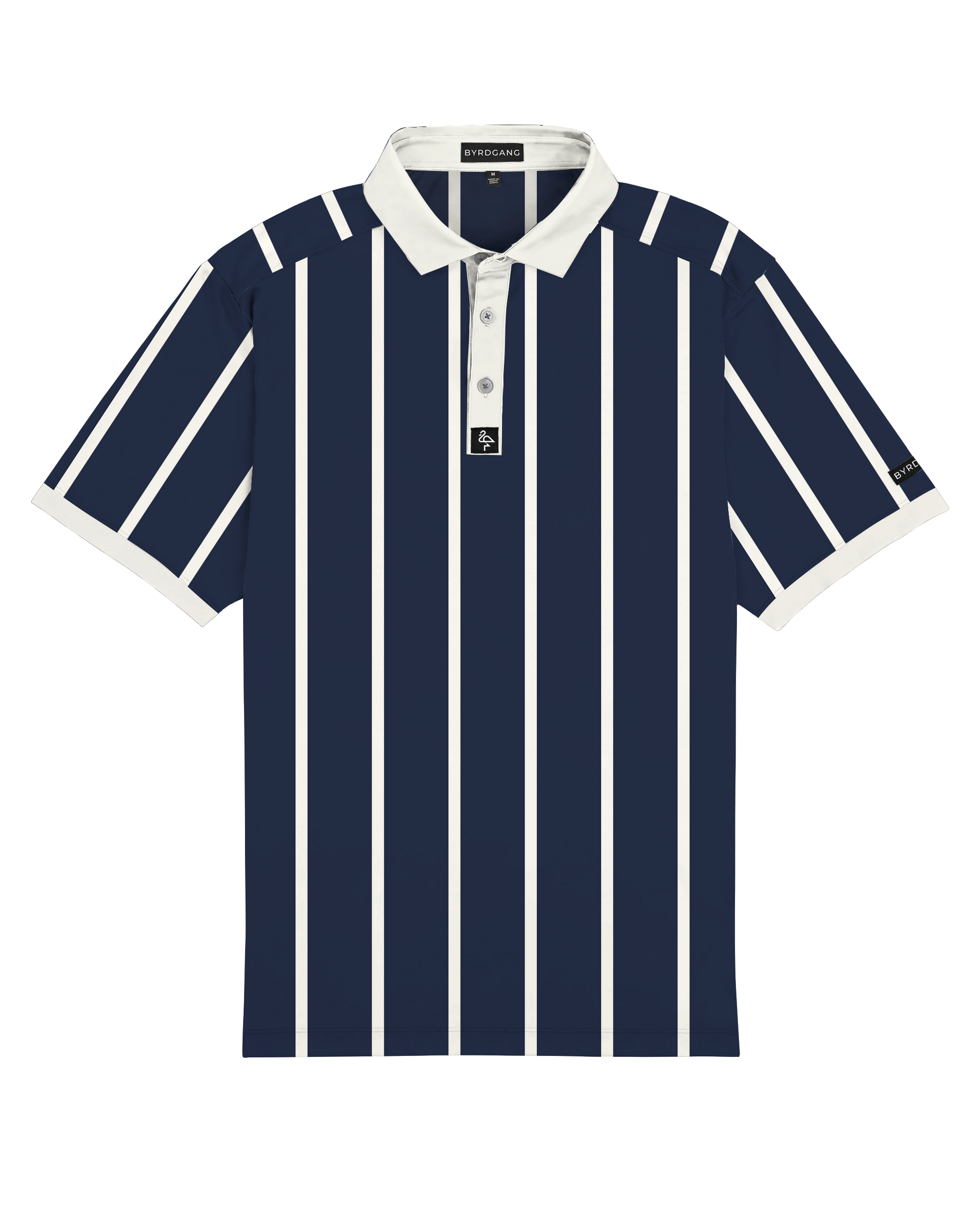 Old Stripes - Blue - Men's Polo – Byrd Gang